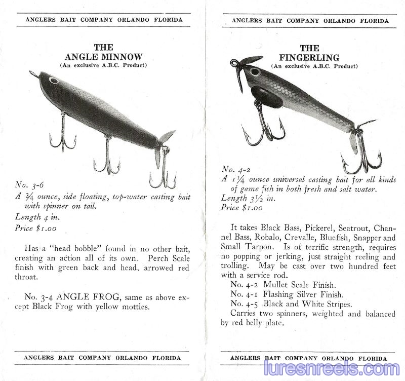 Anglers Bait Company Fishing Lures