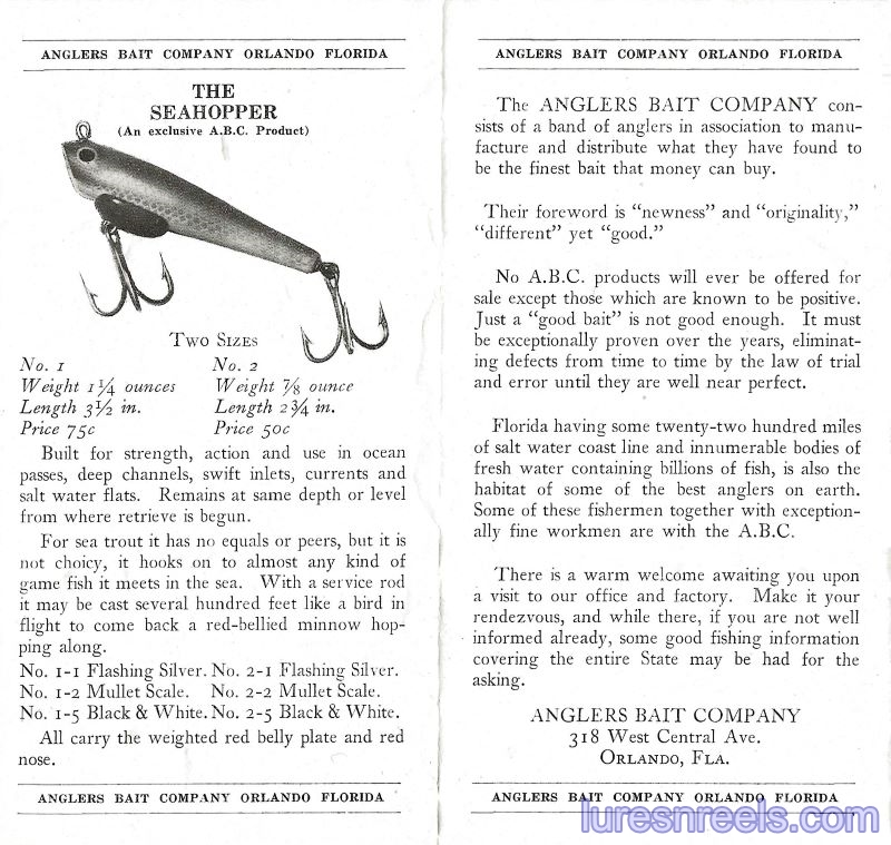 Anglers Bait Company Fishing Lures